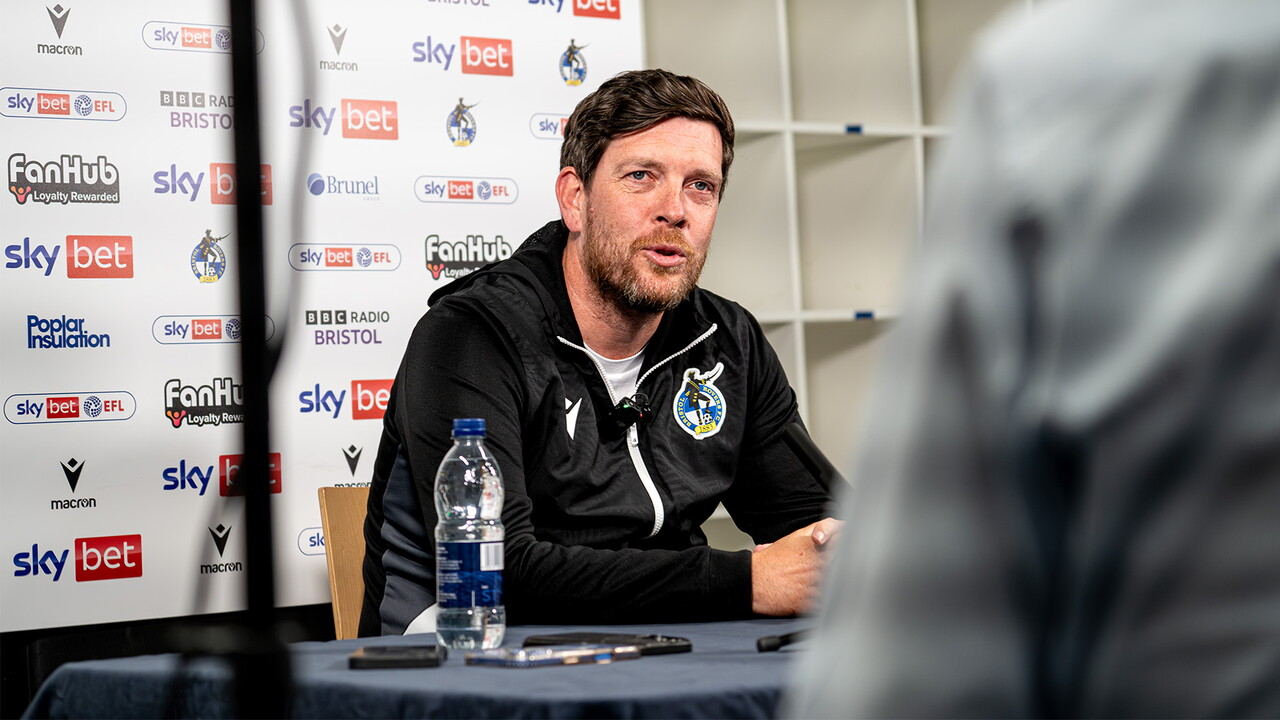 Darrell Clarke | First Press Conference back at Bristol Rovers ...