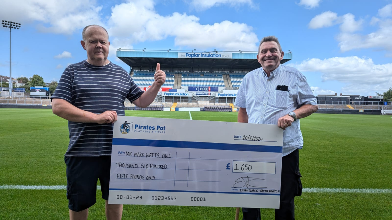 Pirate’s Pot winners welcomed to The Memorial Stadium! | Bristol Rovers FC