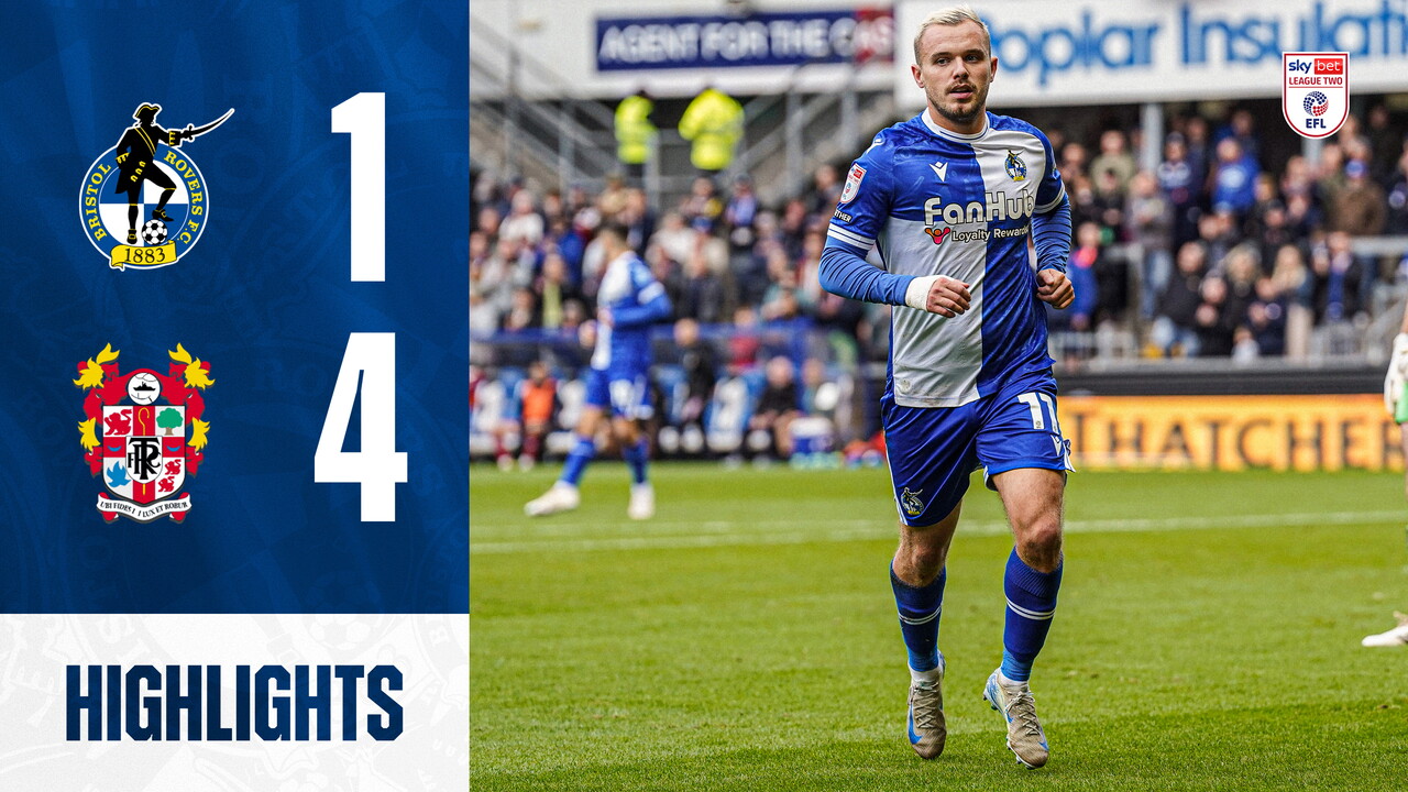 Highlights | Bristol Rovers 1-4 Tranmere Rovers | Bristol Rovers FC