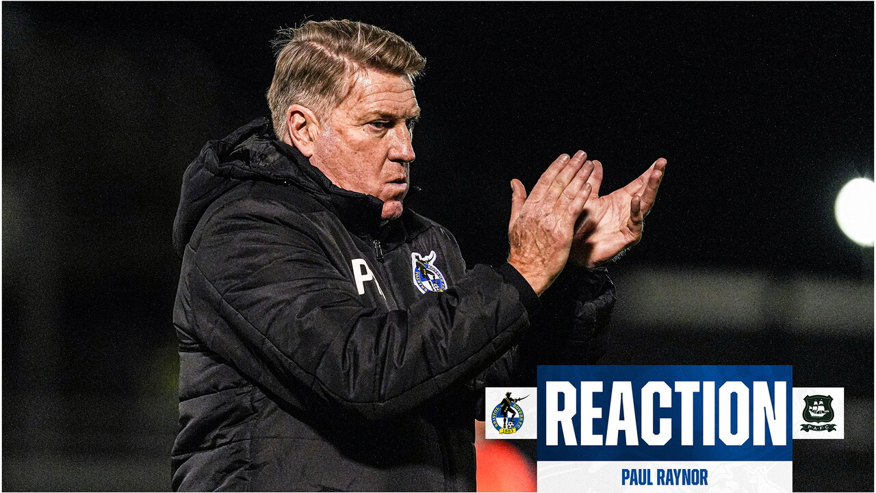 Paul Raynor | We didn't really deserve to lose against Plymouth ...