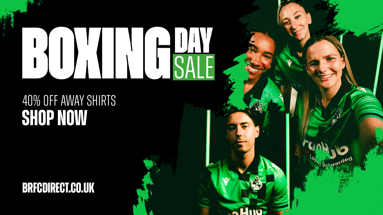 40 per cent off Away Shirts | Boxing Day sale now on! | Bristol Rovers FC