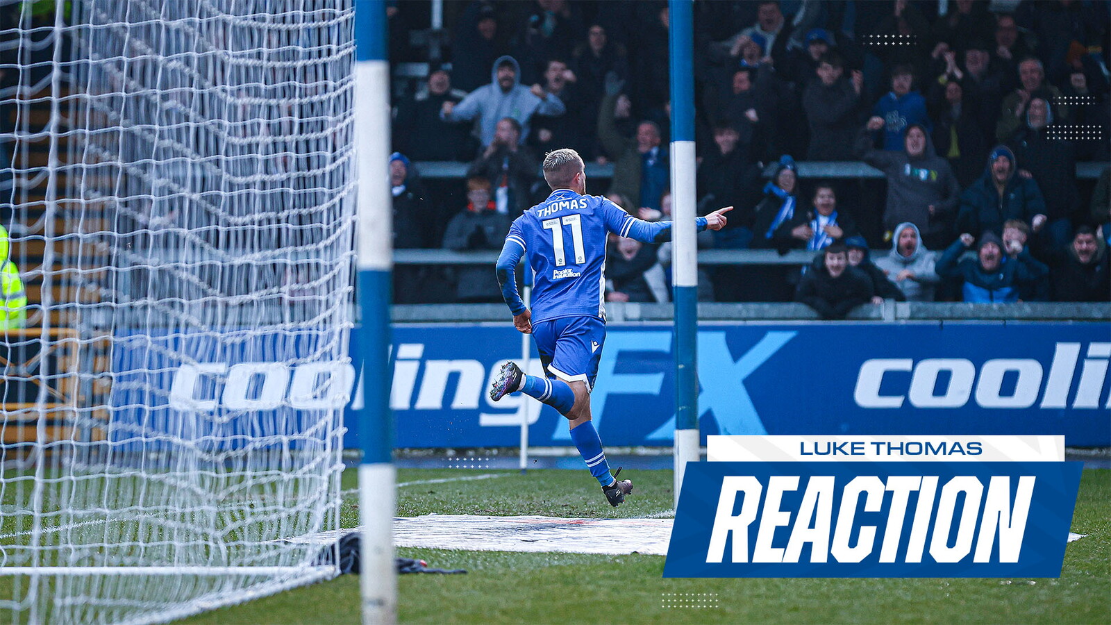 Luke Thomas | Calderón has given us massive belief | Bristol Rovers FC