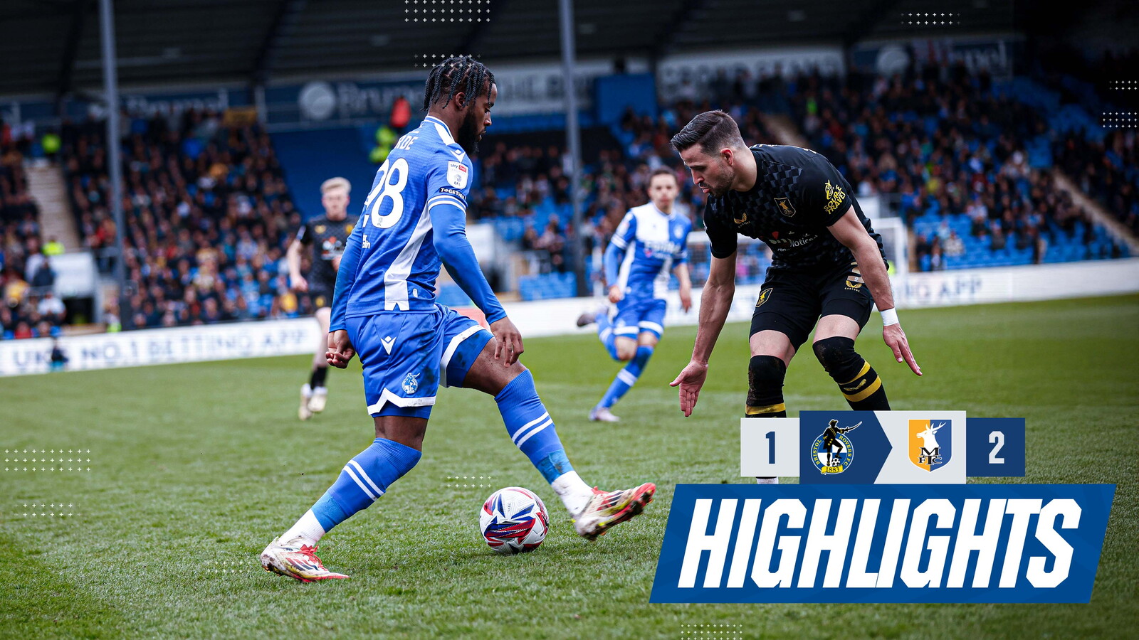 Highlights | Bristol Rovers 1-2 Mansfield Town | Bristol Rovers FC