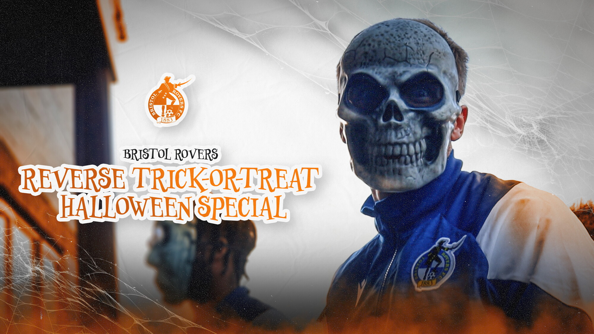 Rovers players surprise young fans with reverse trick-or-treating ...