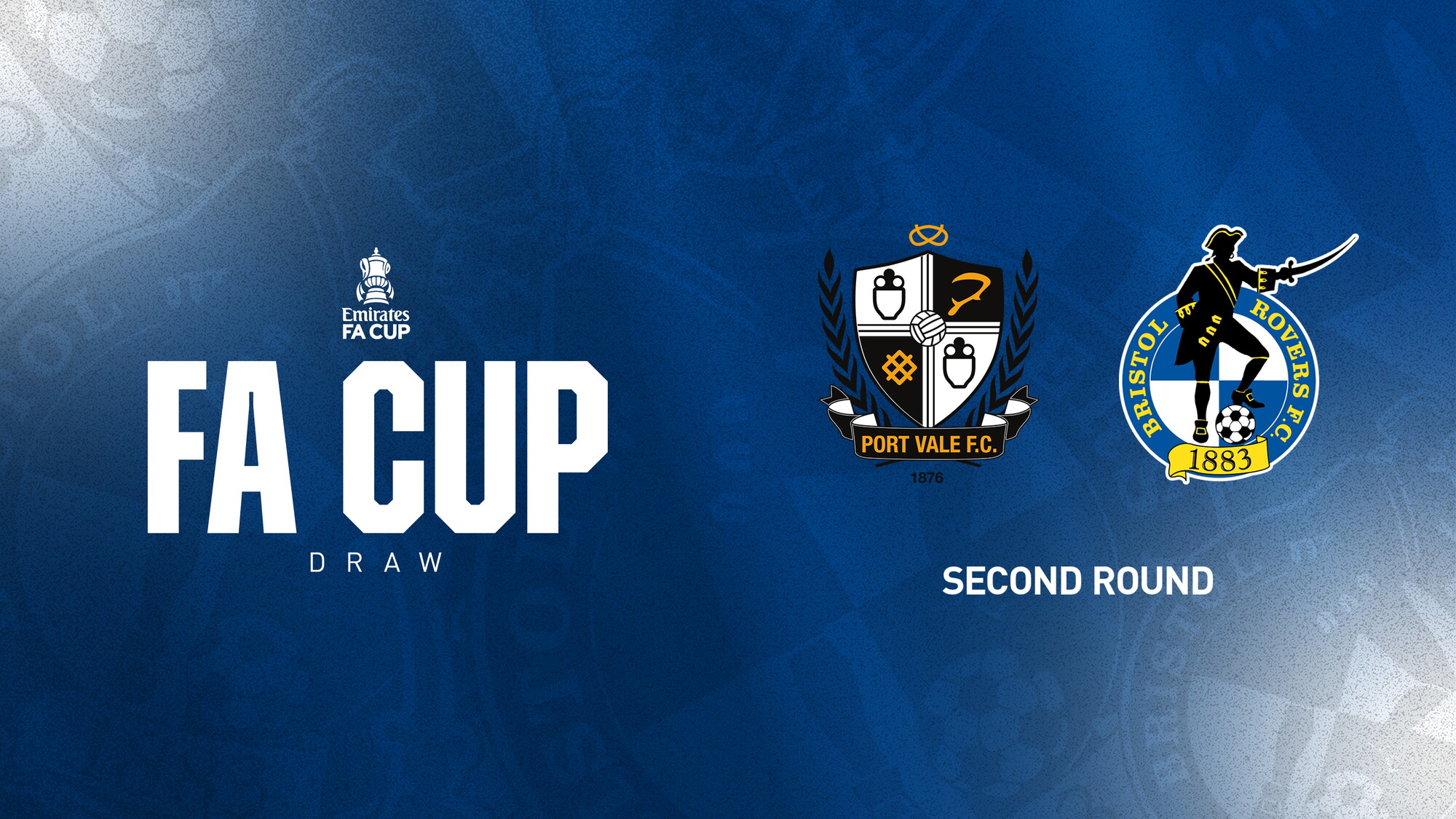 Rovers head to Port Vale in FA Cup second round | Bristol Rovers FC