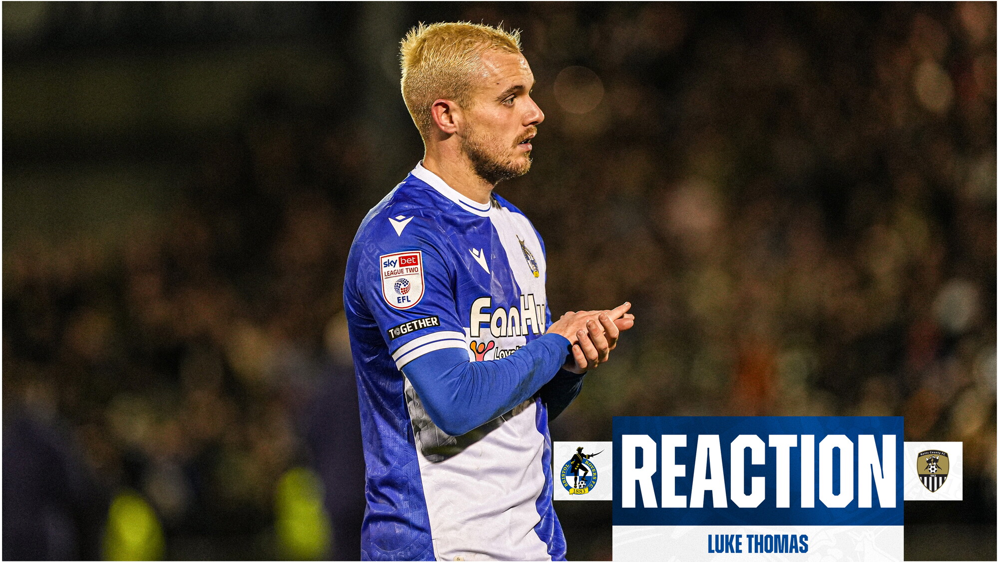 Luke Thomas | It's a cruel way to lose when we dominated | Bristol ...