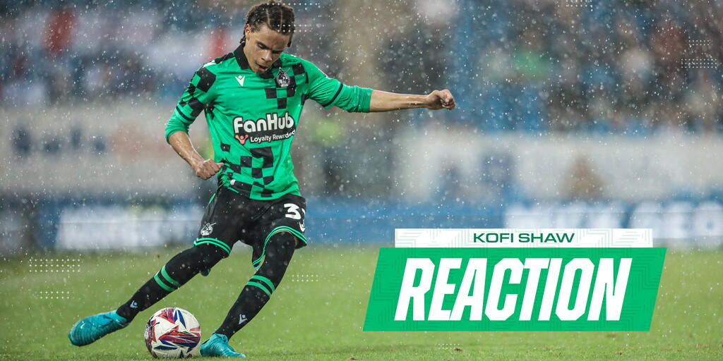 Kofi Shaw | I’m really happy to make my first league start | Bristol ...