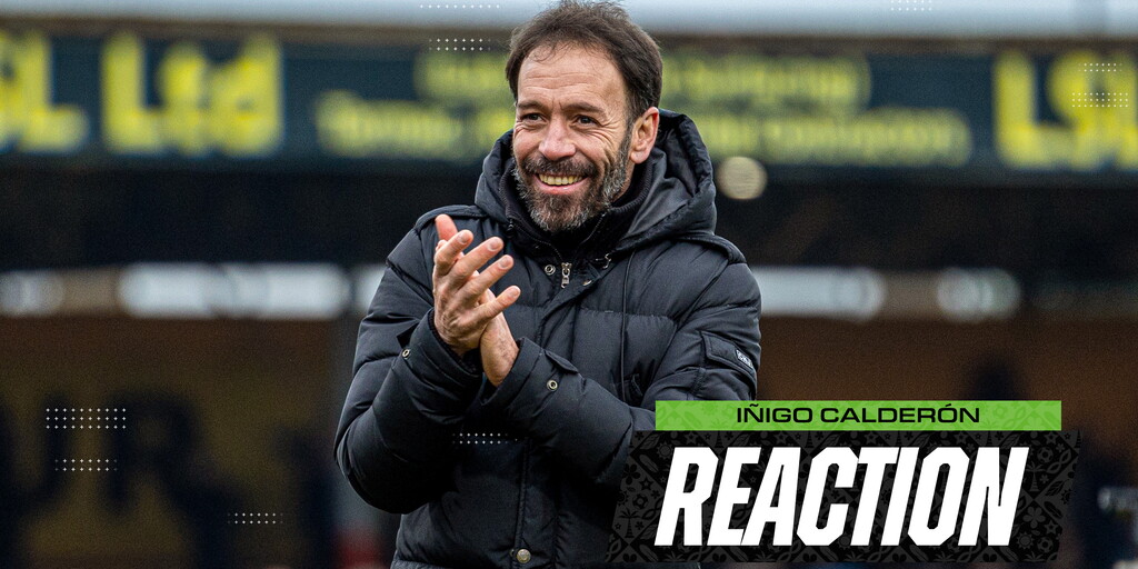 Iñigo Calderón | I’m so proud of the players | Bristol Rovers FC