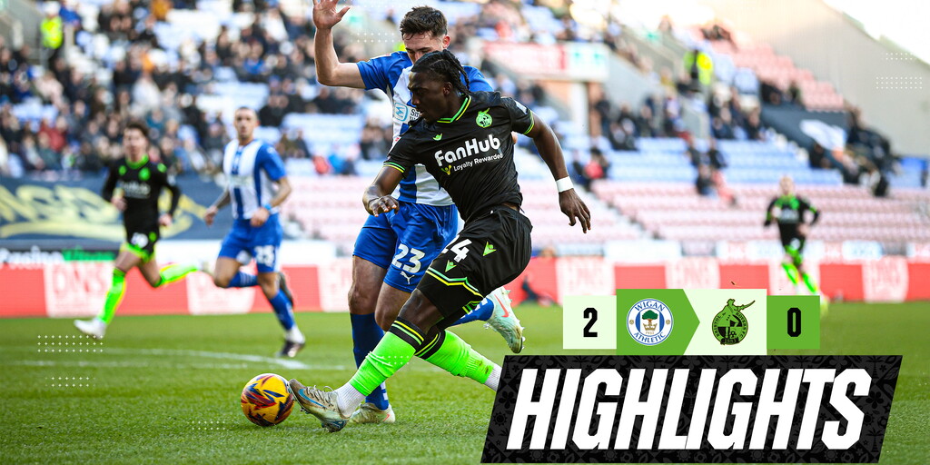 Highlights | Wigan Athletic 2-0 Bristol Rovers | Bristol Rovers FC