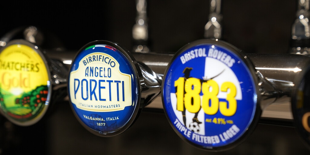 Improved Lager Offering at The Mem | Bristol Rovers FC