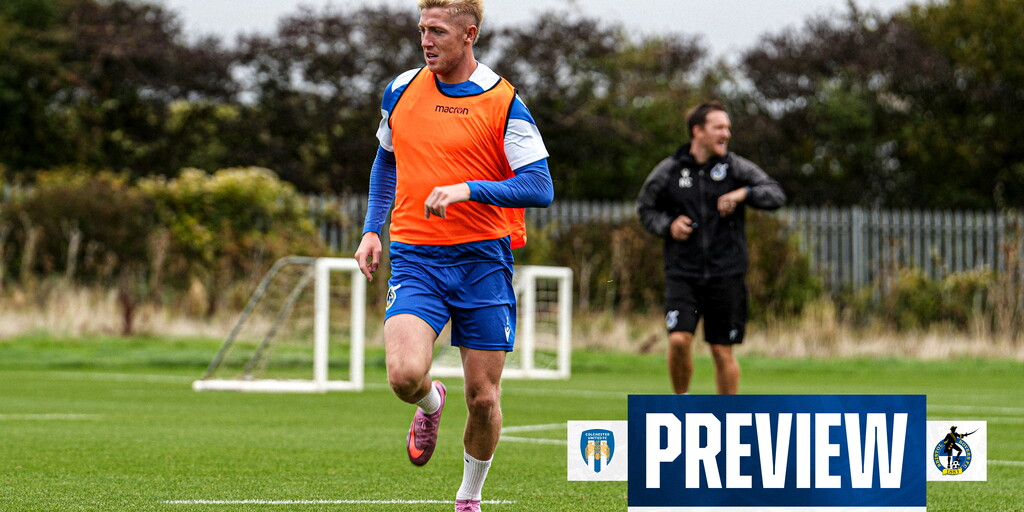 Joel Senior | We’ve got to be ready for a tough test at Colchester ...