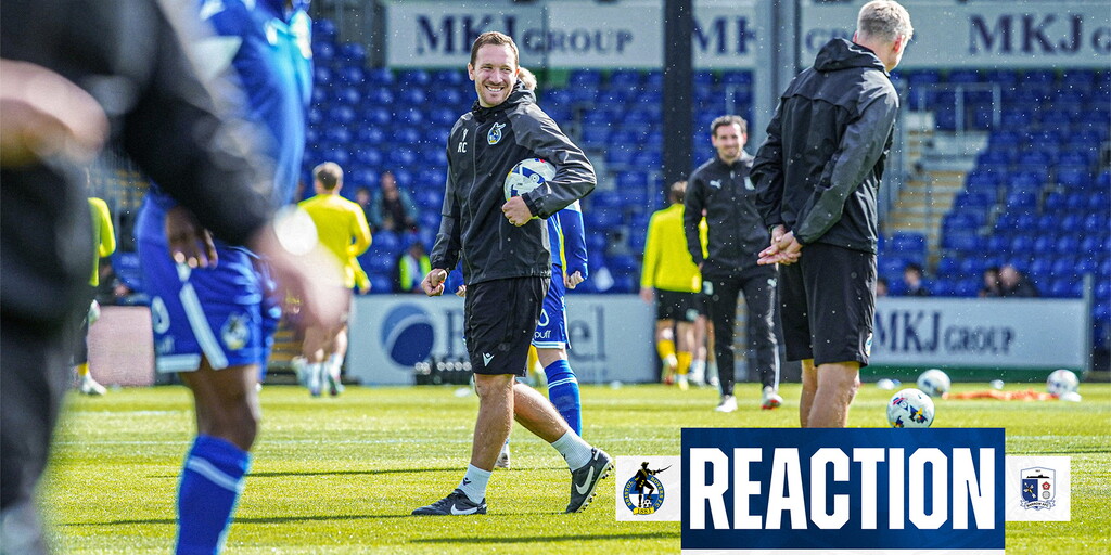 "We're pleased to be winning football matches" | Rhys Carr after Barrow ...